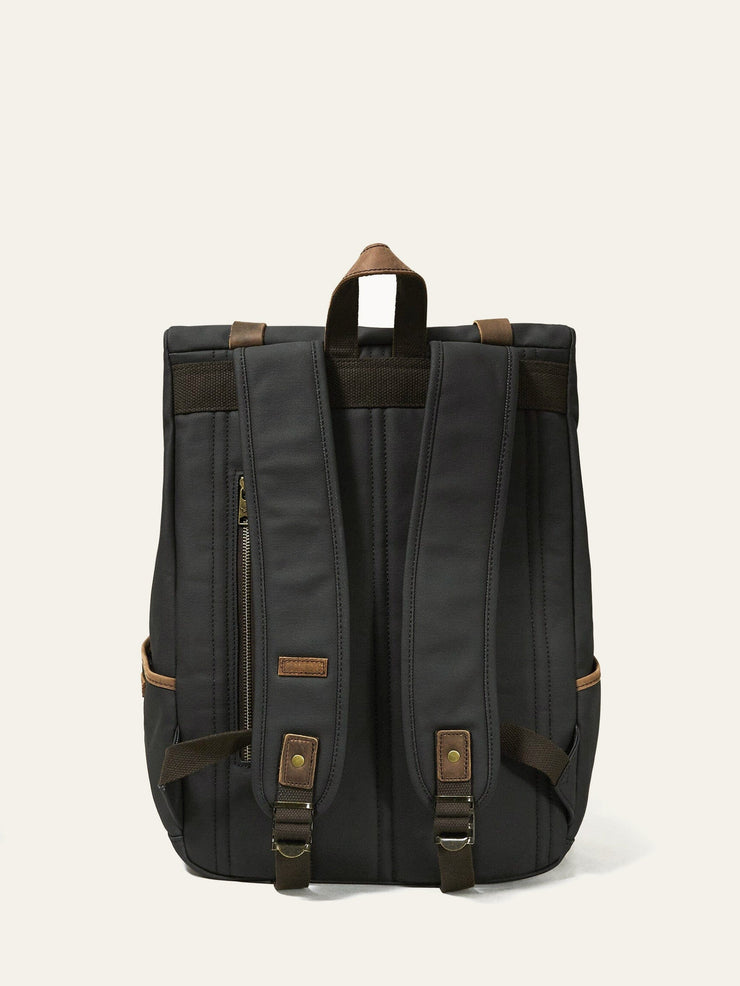Matte Black Authentic Bali Backpack | Backpacks & Rucksacks | Gandys